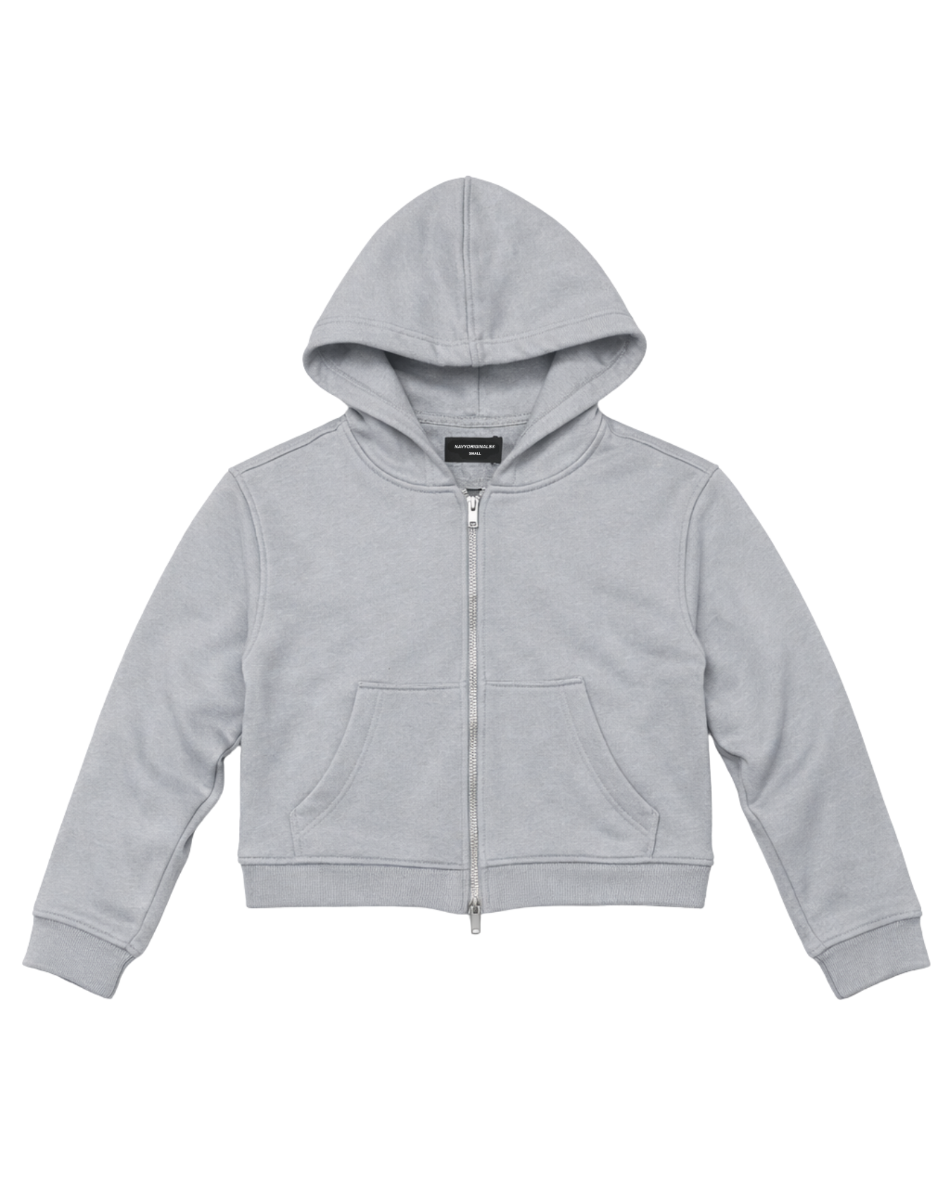 GREY ESSENTIAL ZIP UP – Navy