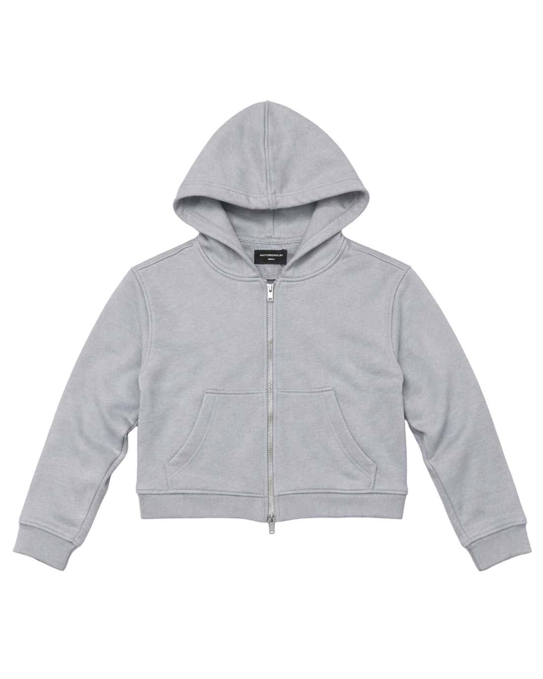 GREY ESSENTIAL ZIP UP – Navy